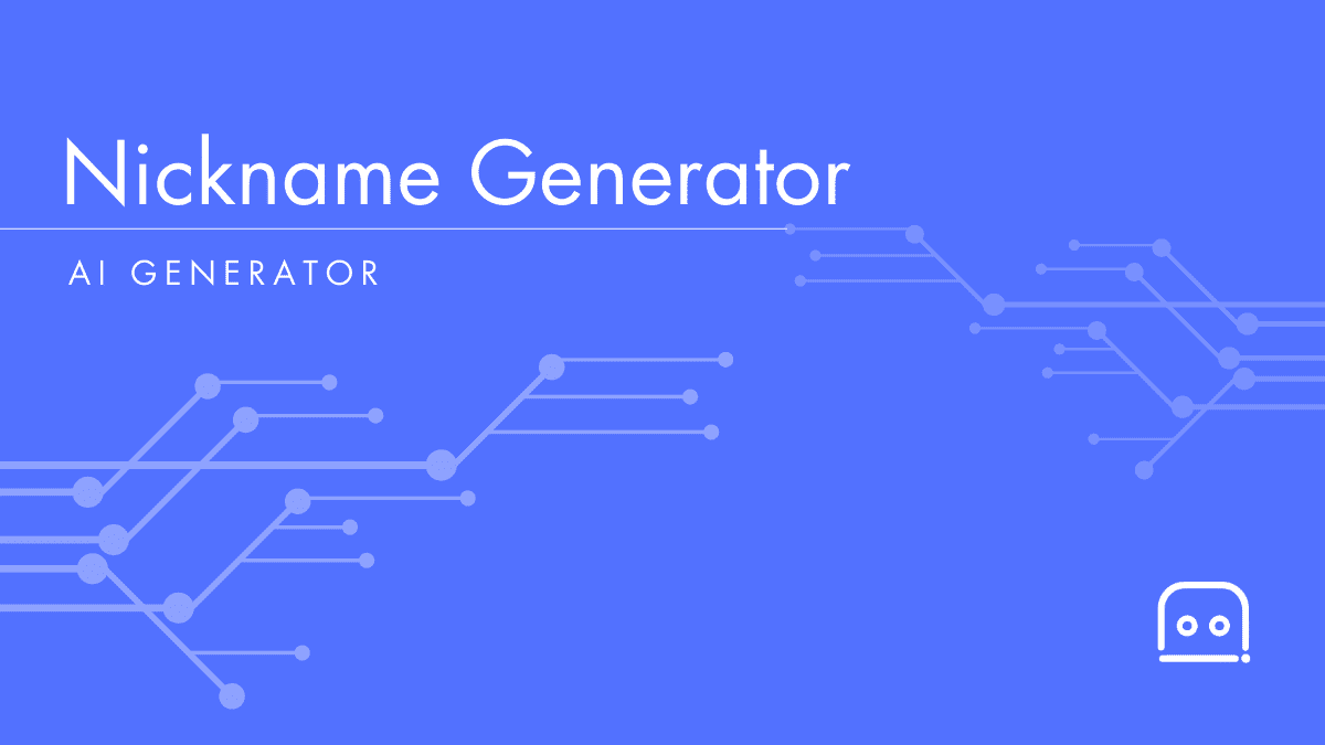 Nickname Generator